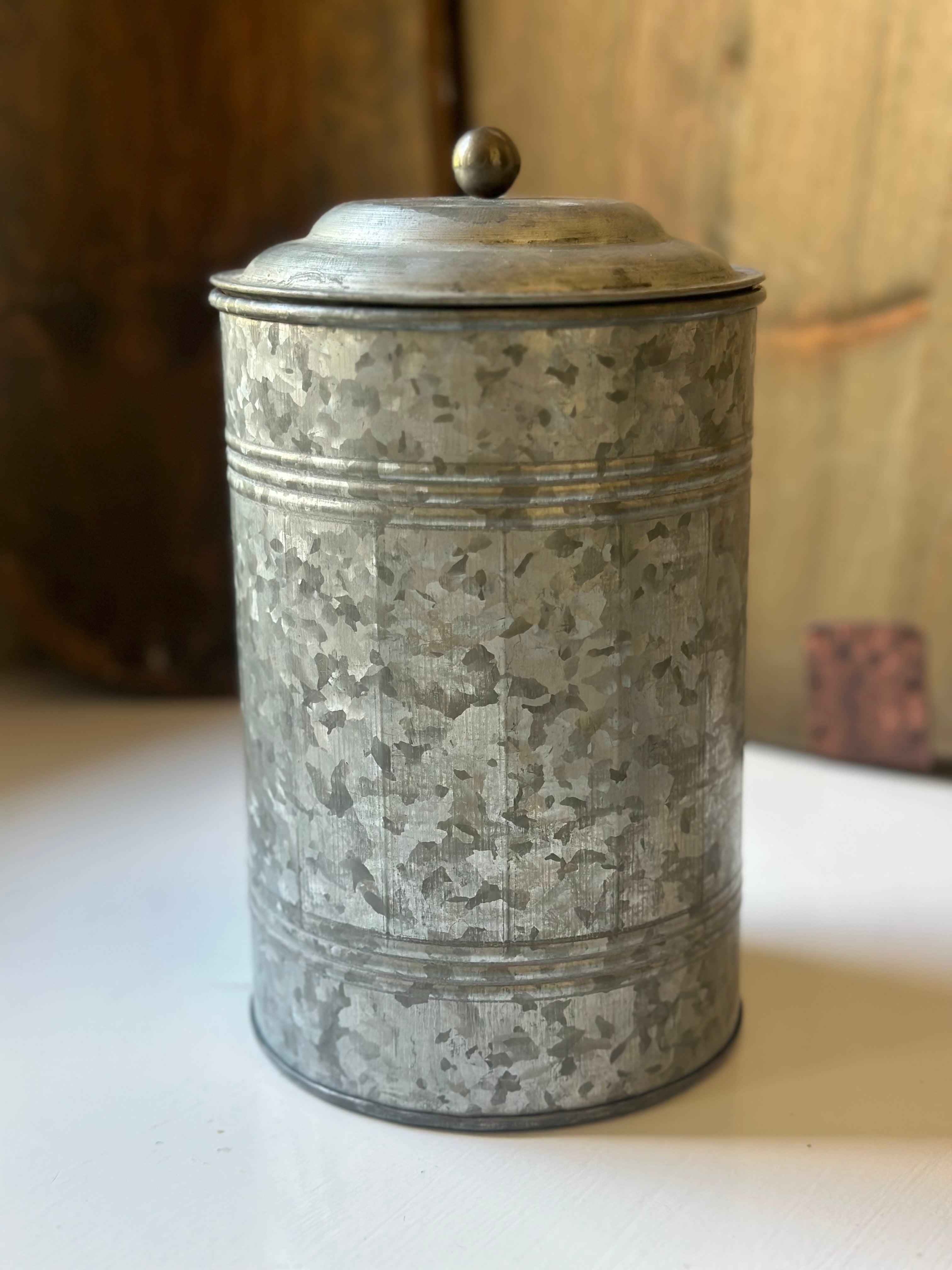 Large Galvanized Container – The Vintage Abode